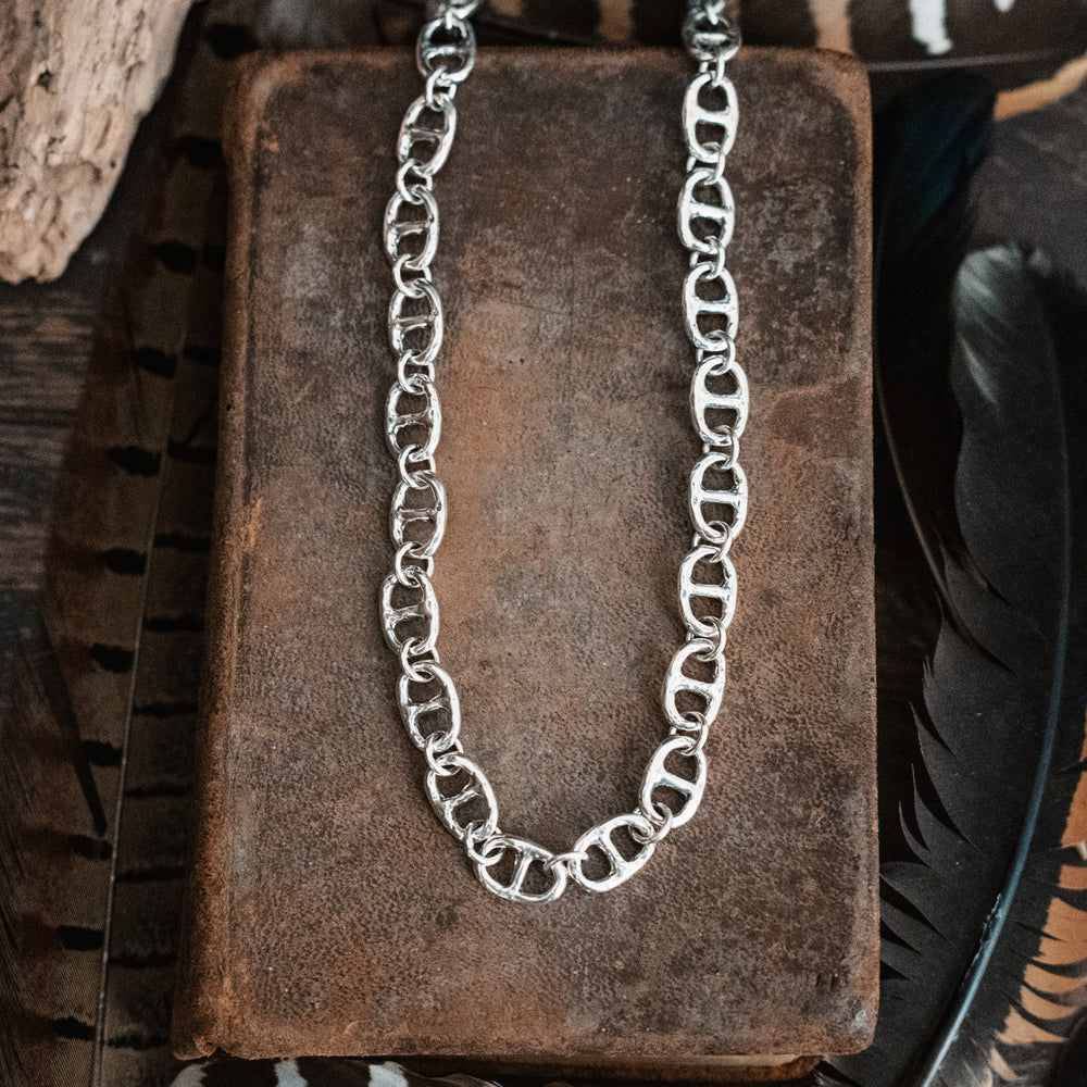 Chunky Silver Chains - Island Cowgirl