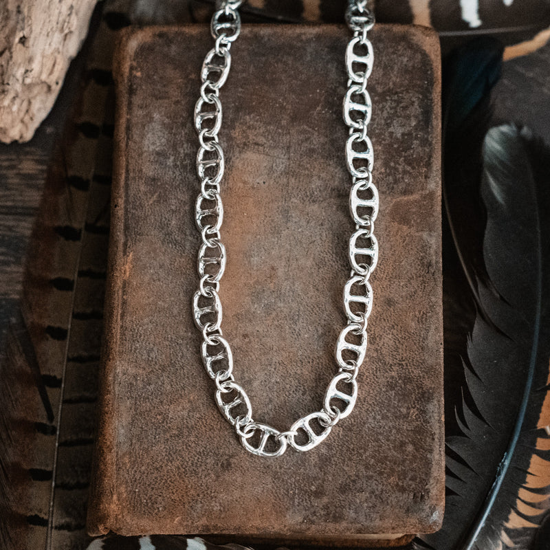 Chunky Silver Chains - Island Cowgirl