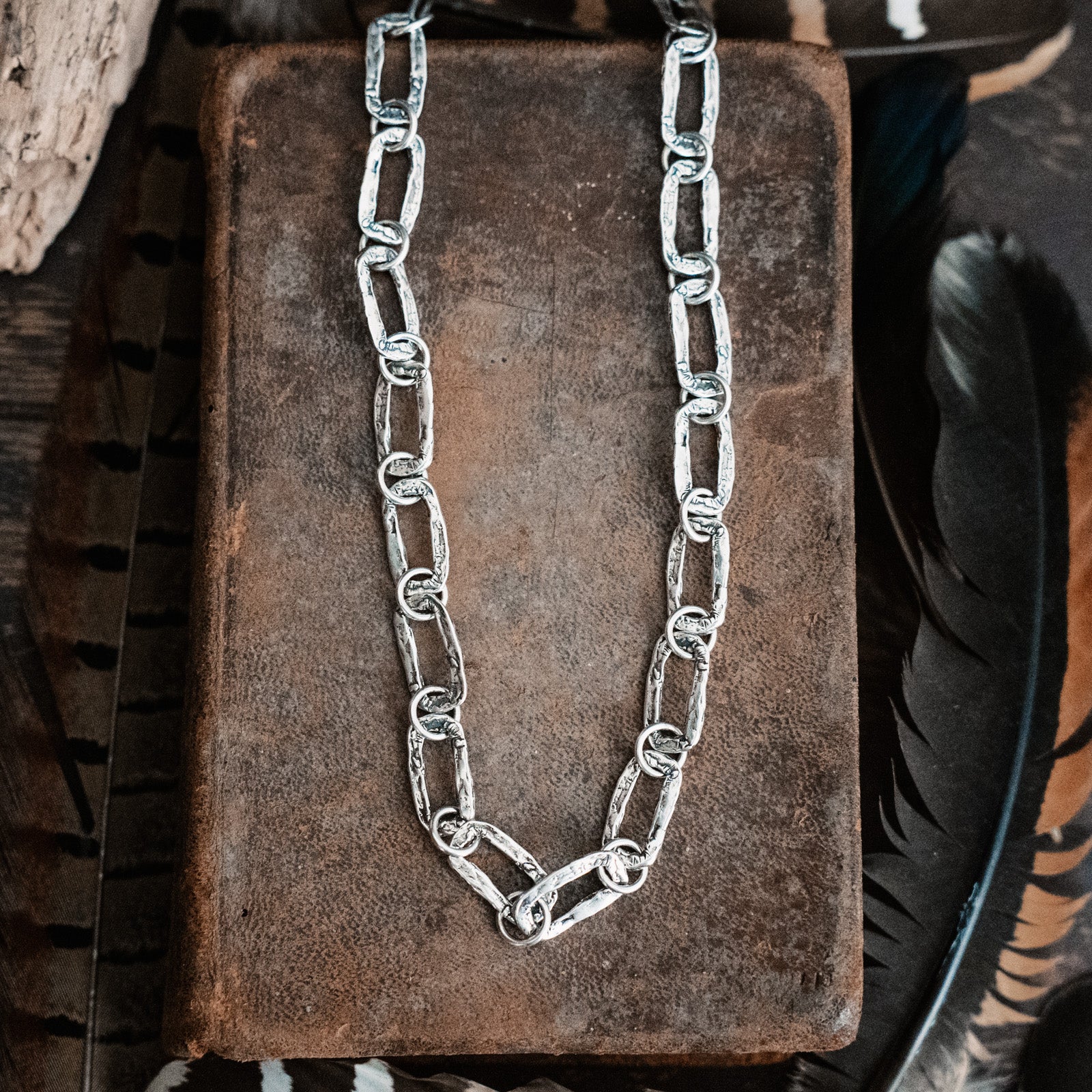 Chunky Silver Chains - Island Cowgirl