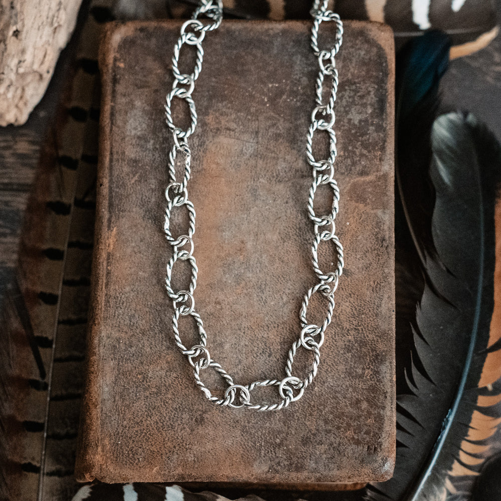 Chunky Silver Chains - Island Cowgirl
